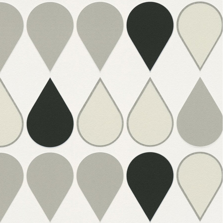 Trule Bingham Geometric Wallpaper | Wayfair