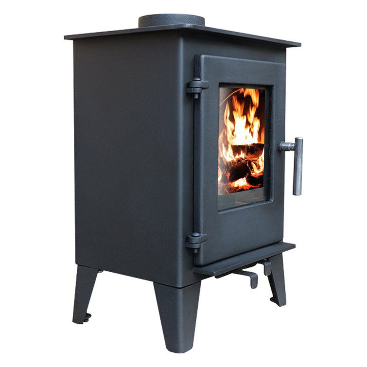 Ophelia & Co. Knott 5KW Multifuel Freestanding Stove Log Wood Burner ...