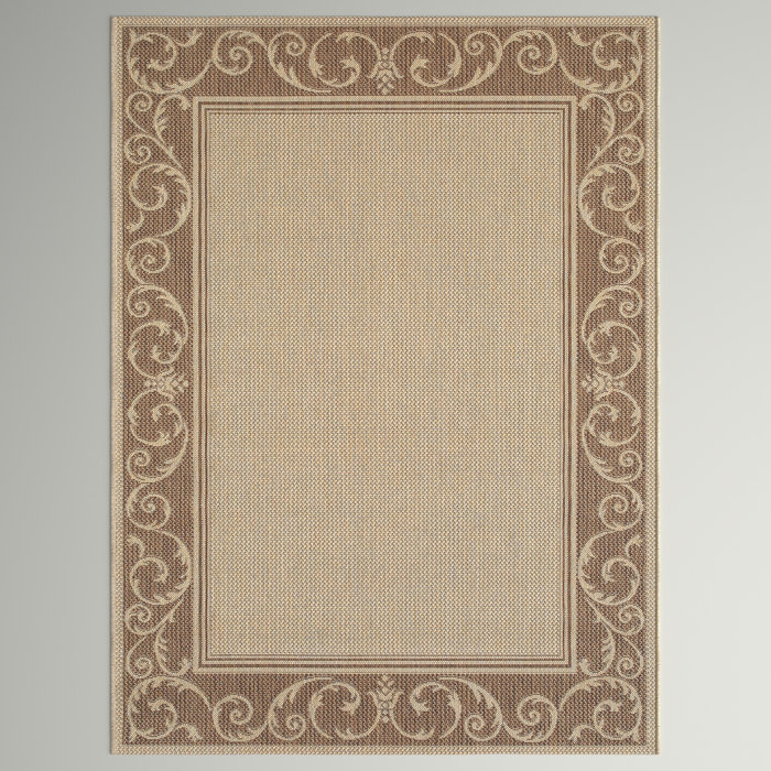 Three Posts™ Roessler Performance Beige/Tan Rug & Reviews | Wayfair