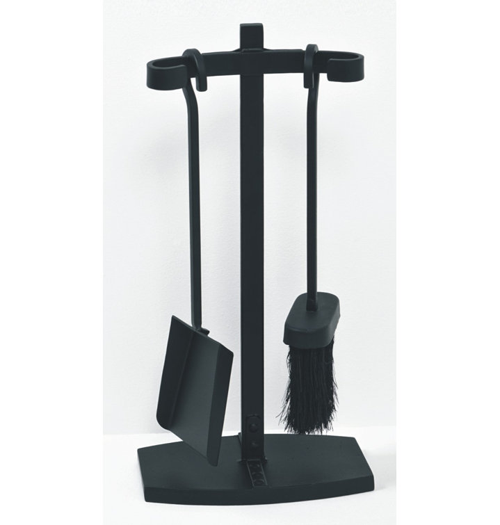 Alpen Home Jeff 3 Piece Iron Fireplace Tool Set | Wayfair.co.uk