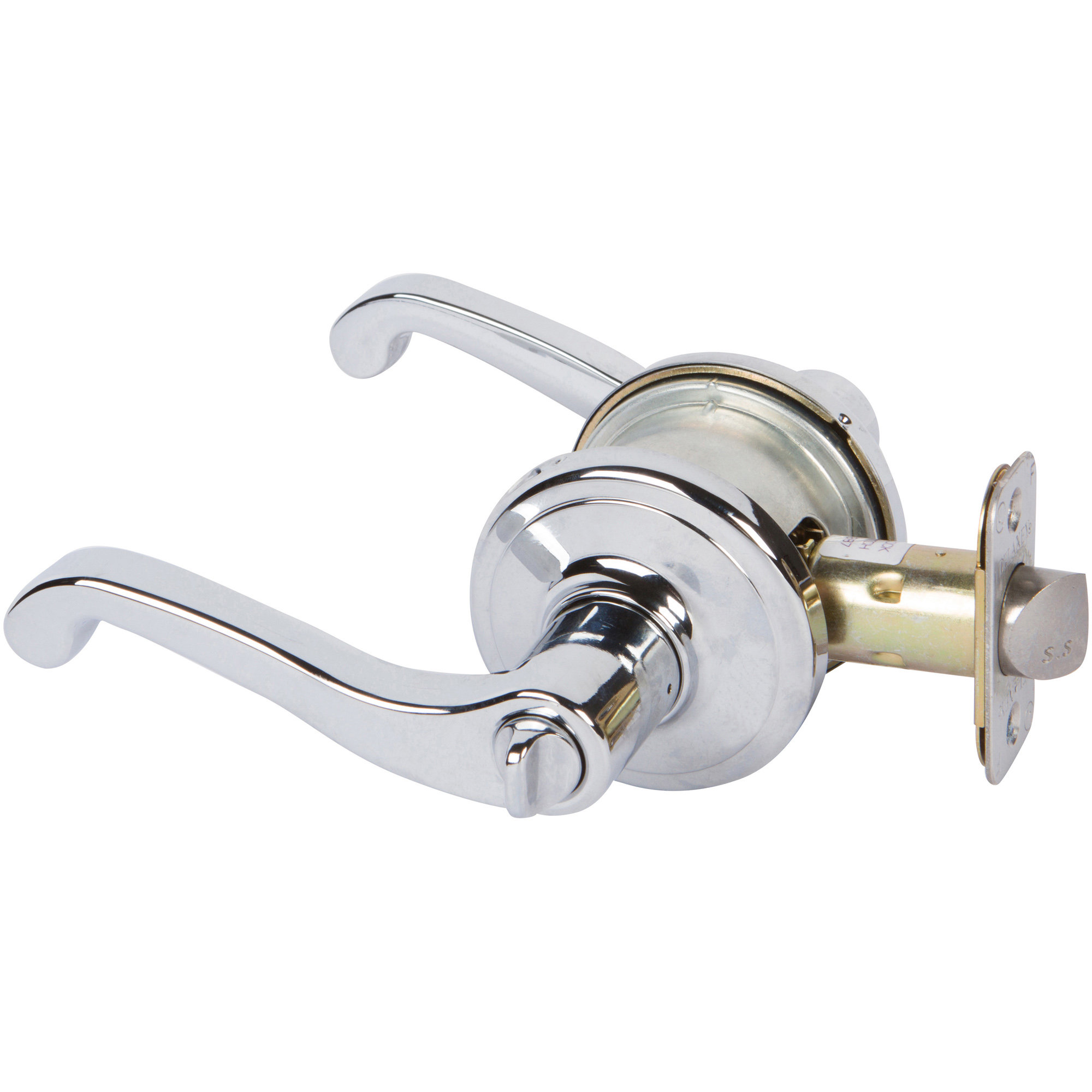 Delaney Hardware Keyed (Entry) Door Lever with Round Rosette | Wayfair