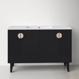 Modern Black Bathroom Vanities | AllModern