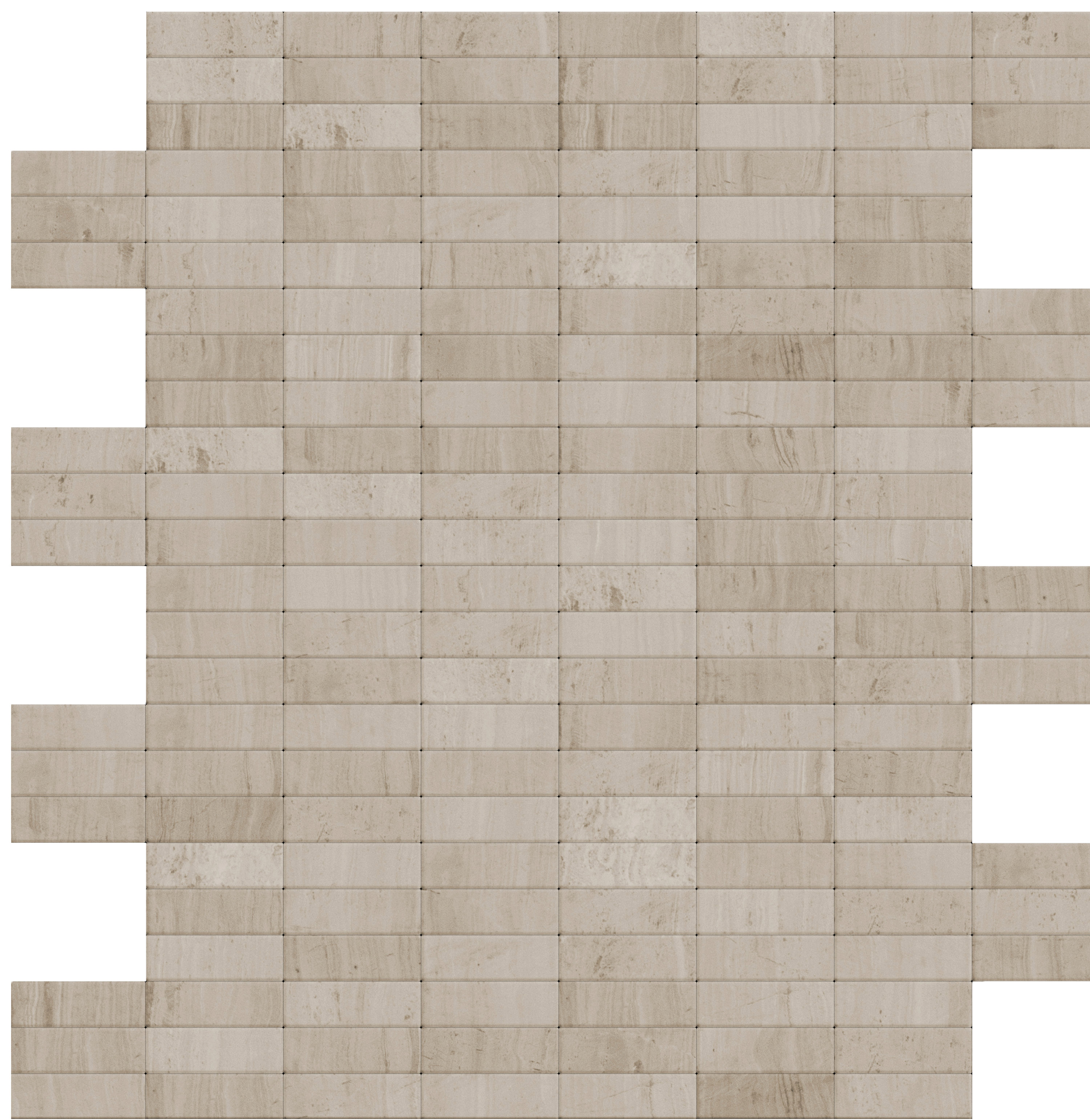 Speed tiles Urbain X 11" x 12" Natural Stone Peel & Stick Mosaic Tile ...