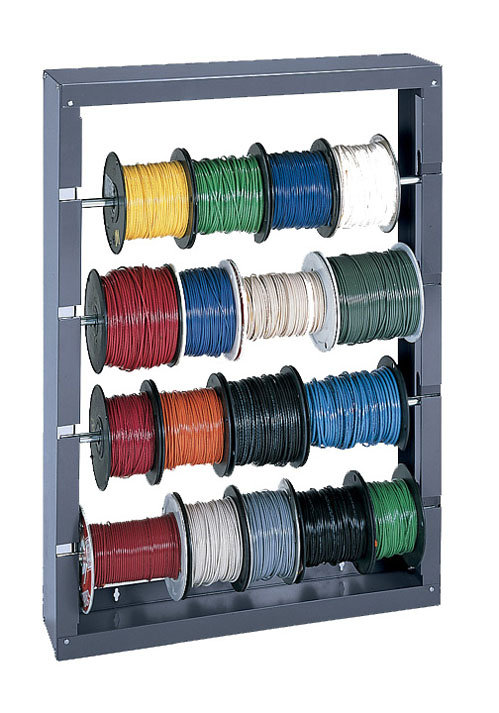 WFX Utility™ 36.5" H x 5.875" W x 26.125" D Wire Spool Rack | Wayfair