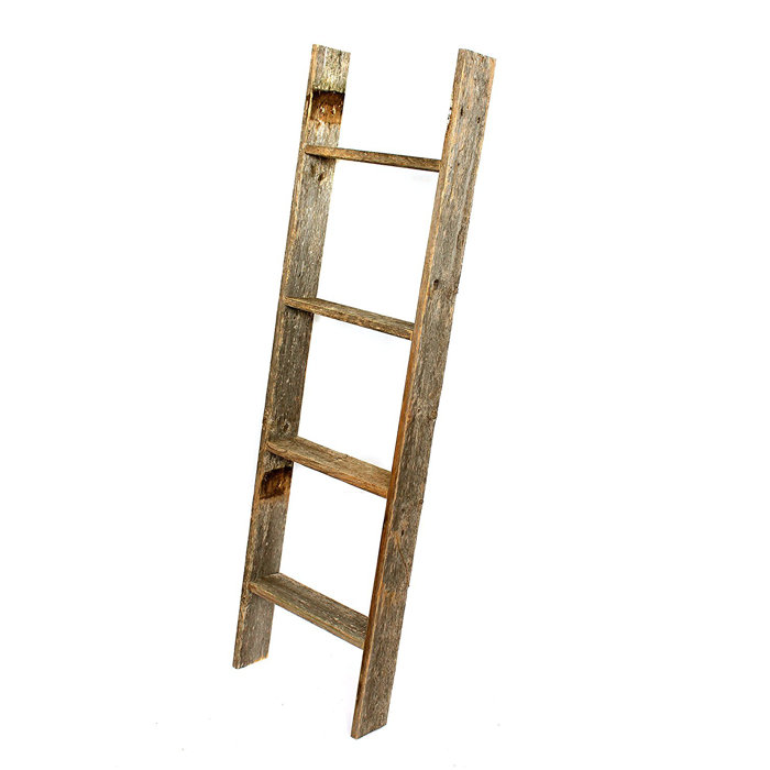 August Grove® 48'' Tall Wooden Blanket Ladder & Reviews | Wayfair