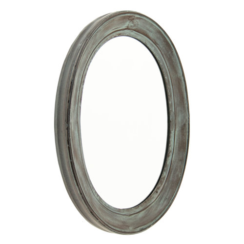 Zentique Rund Oval Metal Wall Mirror | Wayfair