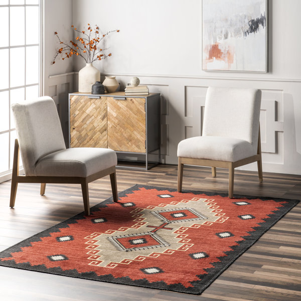 Foundstone™ Jayton Performance Red Rug & Reviews - Wayfair Canada