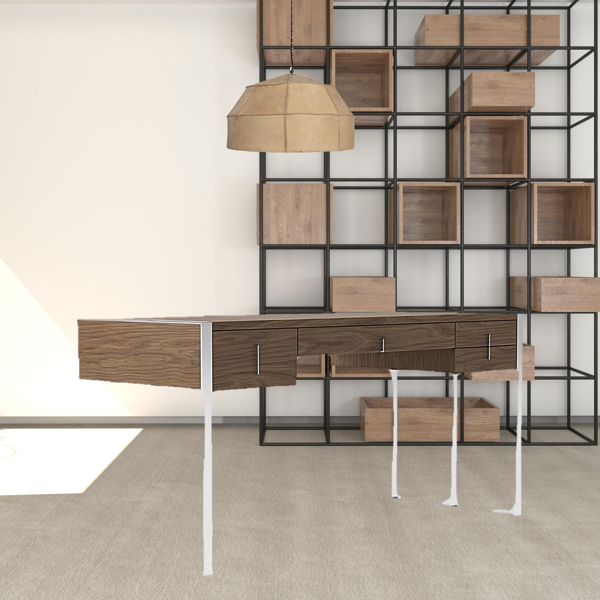 Hokku Designs Honalee 62'' Desk | Wayfair