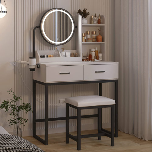 Ivy Bronx Borach Vanity & Reviews | Wayfair