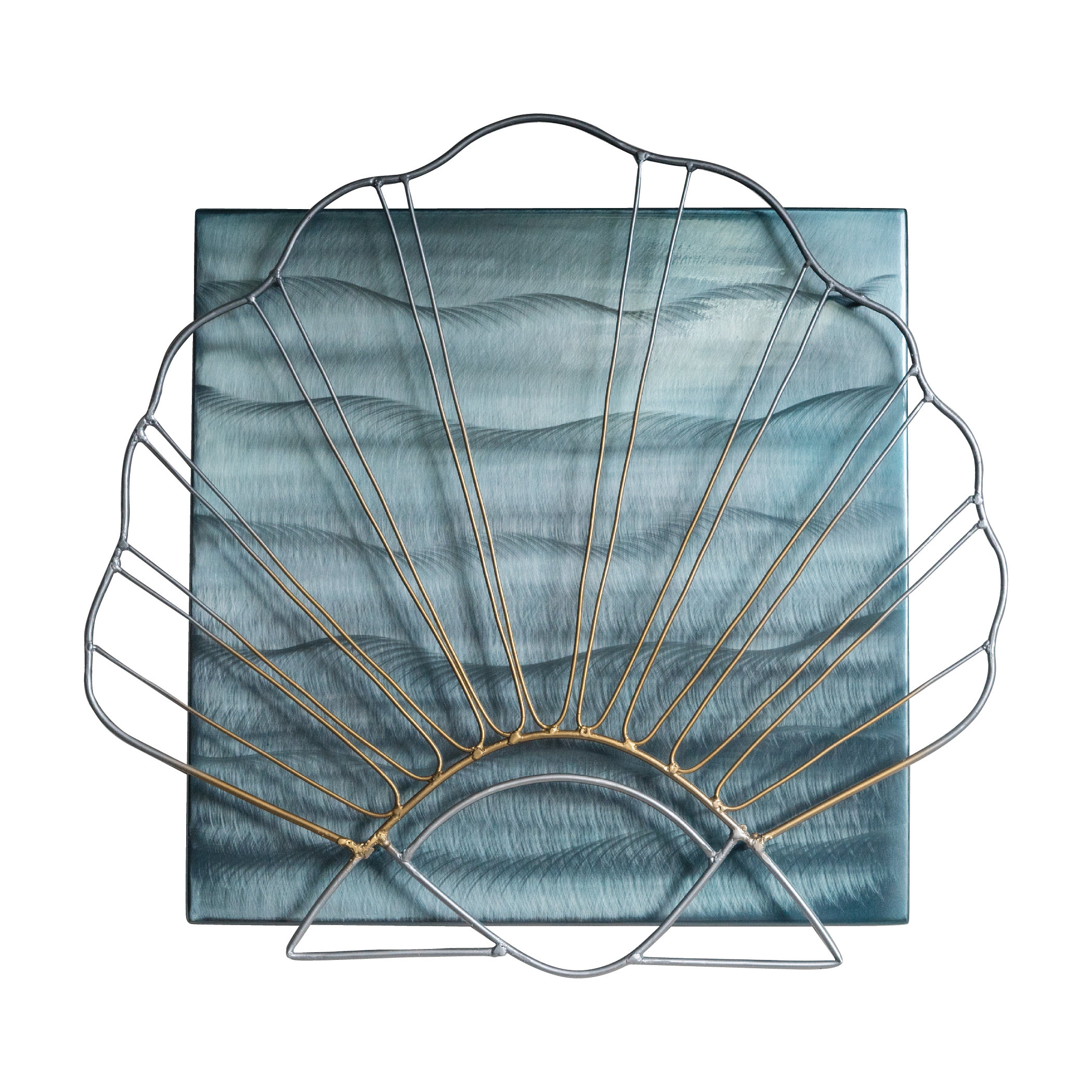 Dovecove Abstract Scallop Shell Wall Décor | Wayfair