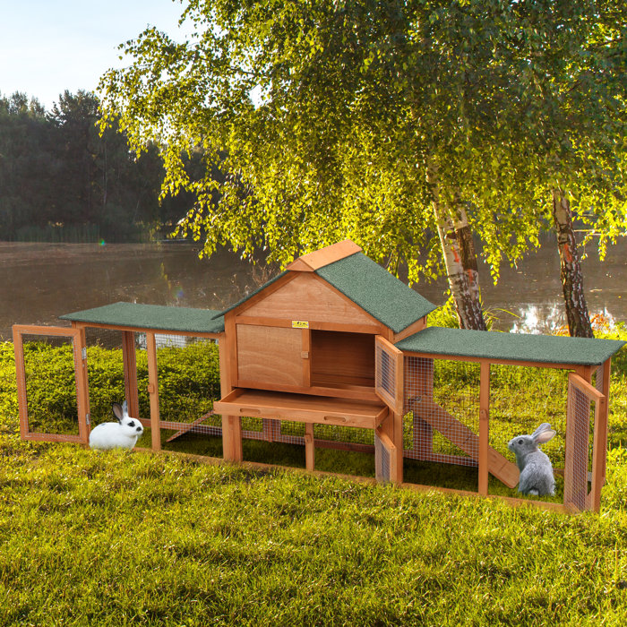 Tucker Murphy Pet™ Brazoria Weather Resistant Small Animal Hutch with ...