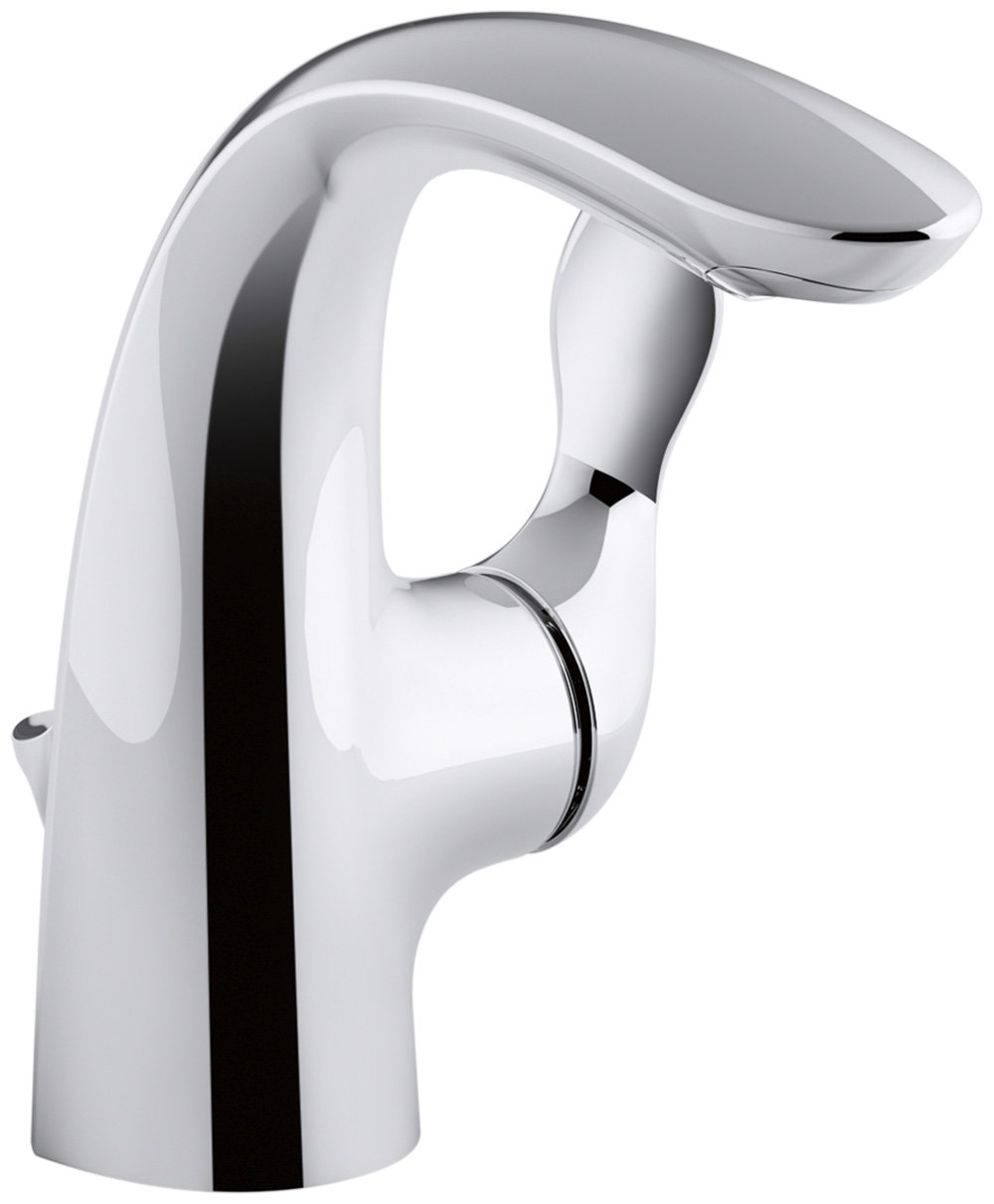 Kohler Refinia Single Hole Faucet Bathroom Faucet with Drain Assembly ...