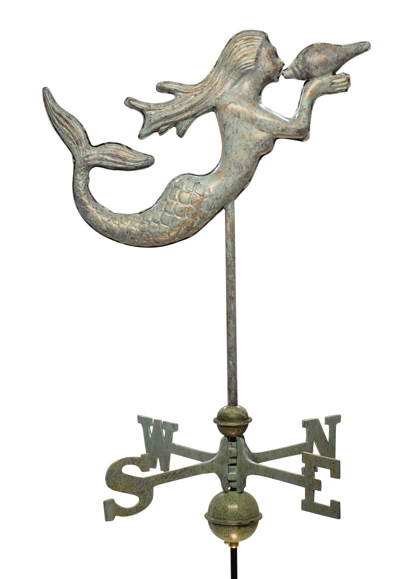 Dovecove Mermaid Weathervane | Wayfair