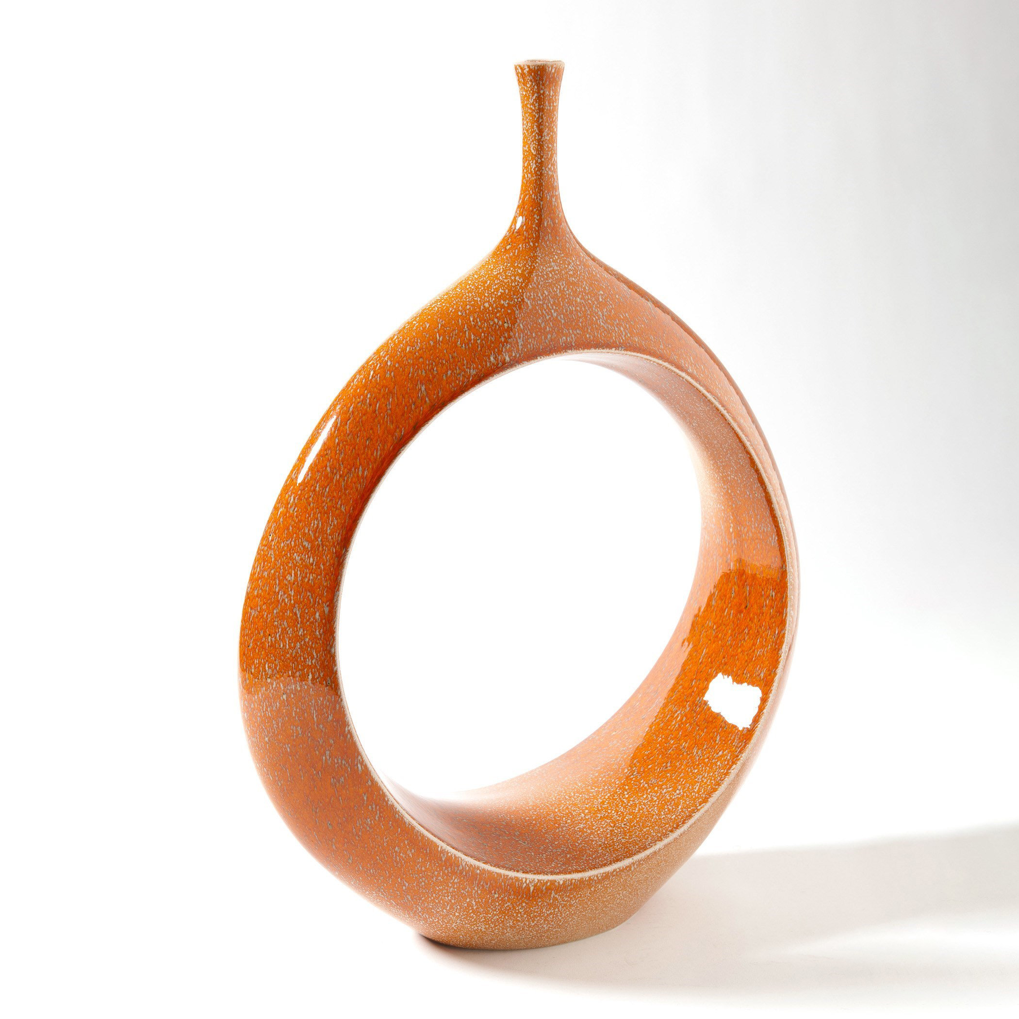 Global Views Open Ring Vase | Wayfair