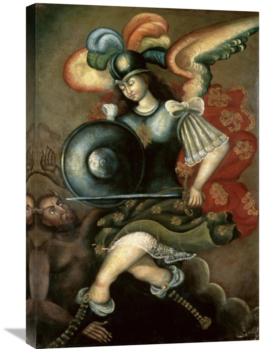 Global Gallery The Archangel Saint Michael On Canvas by Penny Feder ...