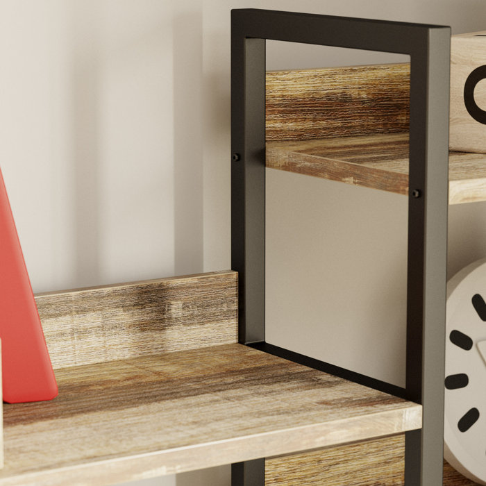 17 Stories Nadaba Bookcase & Reviews | Wayfair