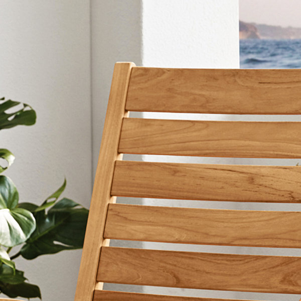 Birch Lane™ Outdoor Cairnbrook Rocking Solid Wood Chair & Reviews | Wayfair