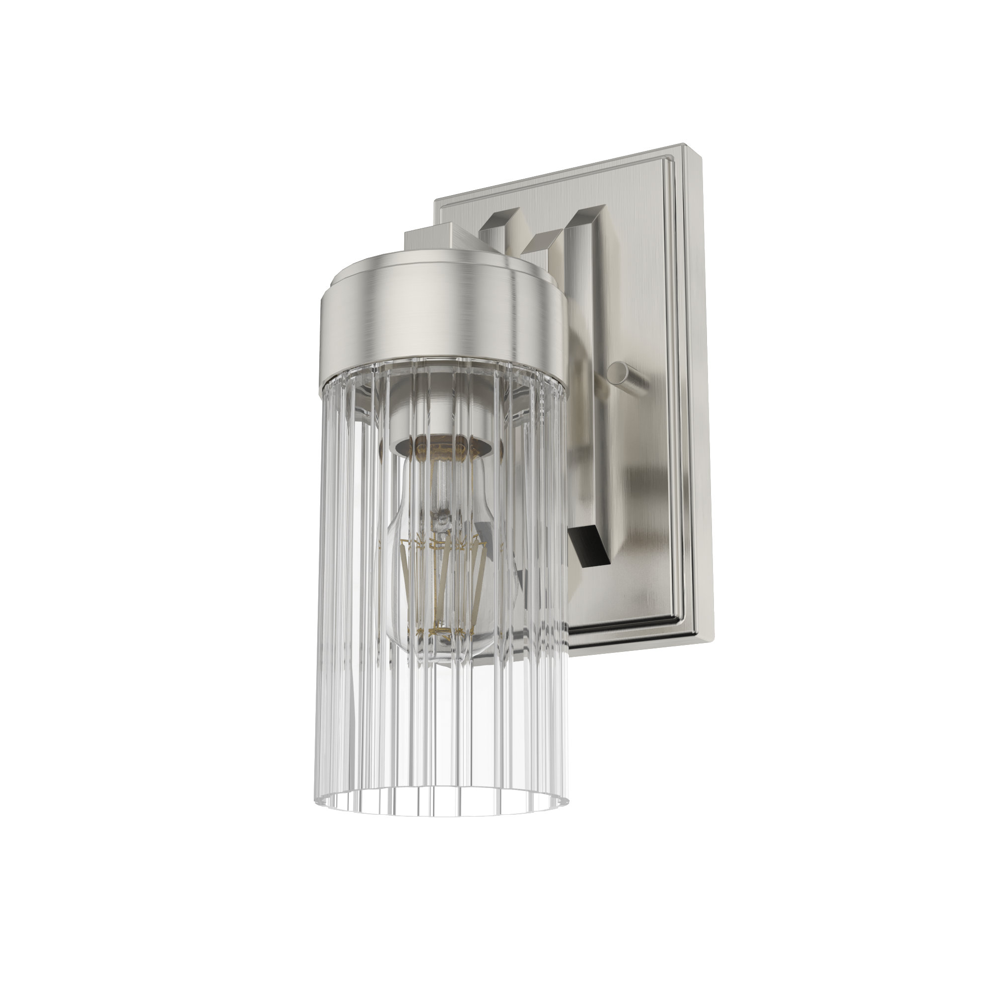 Hunter Fan Gatz Aluminum Armed Sconce | Wayfair