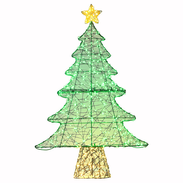The Holiday Aisle® Christmas Tree Lighted Display & Reviews | Wayfair