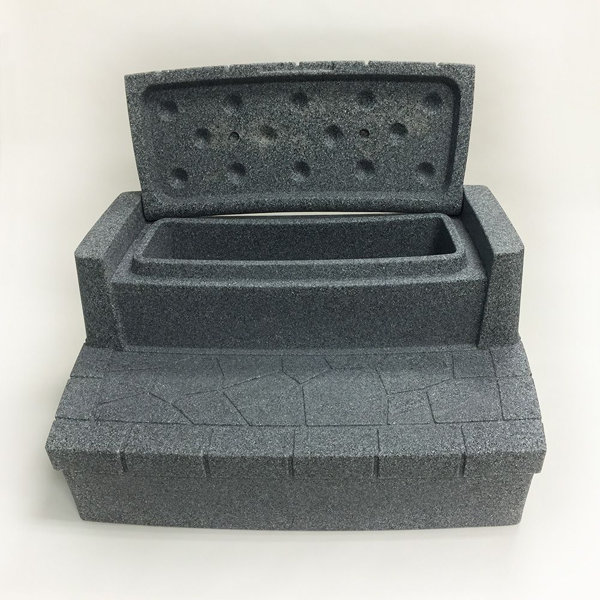 AquaRest Spas, powered by Jacuzzi® pumps Deluxe Storage Step & Reviews ...