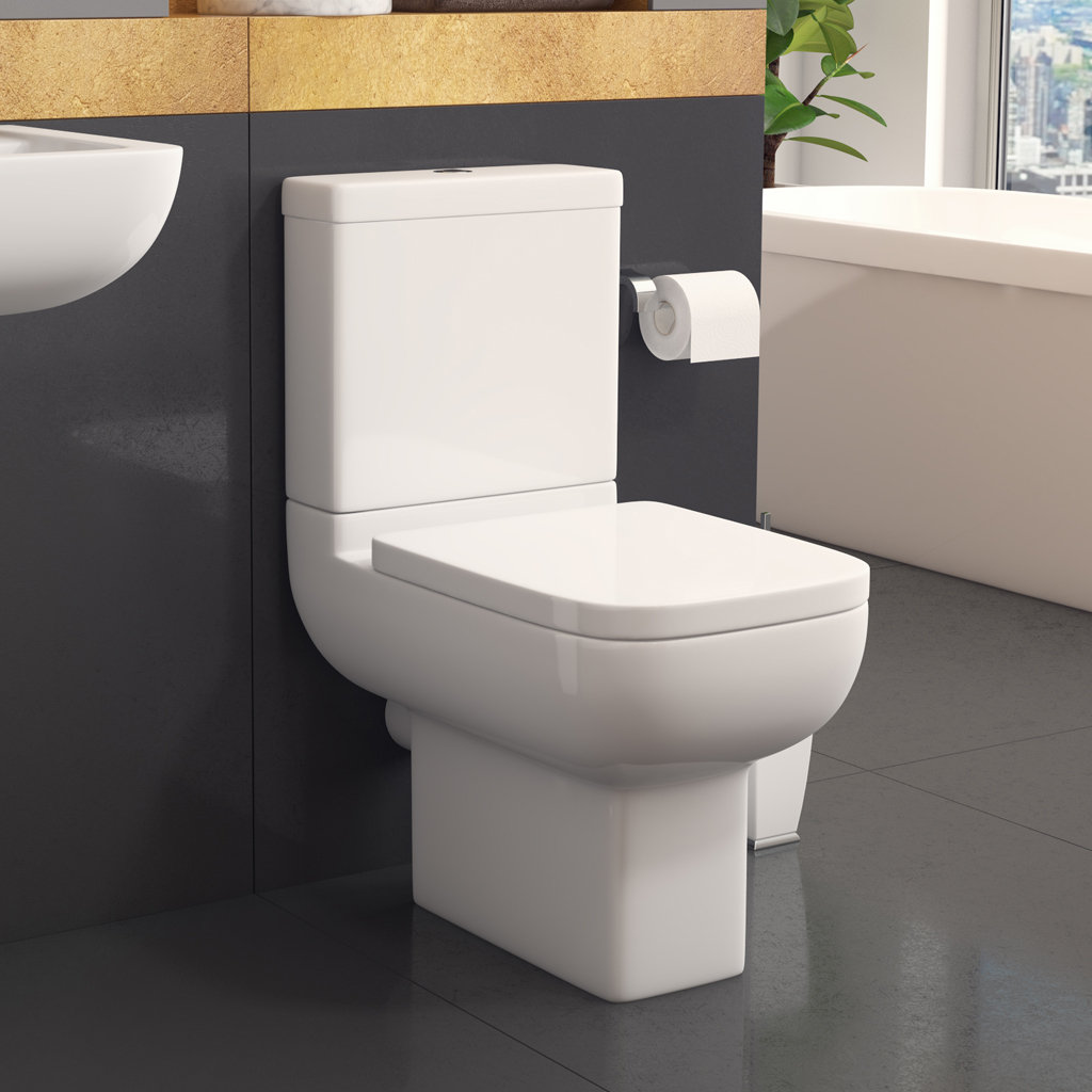 Belfry Bathroom K-Vit Options 600 Comfort Height Toilet & Cistern with ...