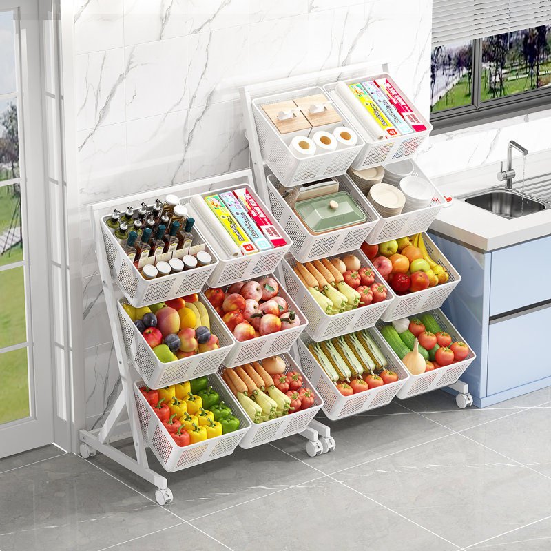 POPLARBOX 4 Tier Utility Cart | Wayfair