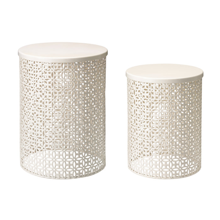 Dakota Fields Deasia Iron Accent Stool & Reviews | Wayfair