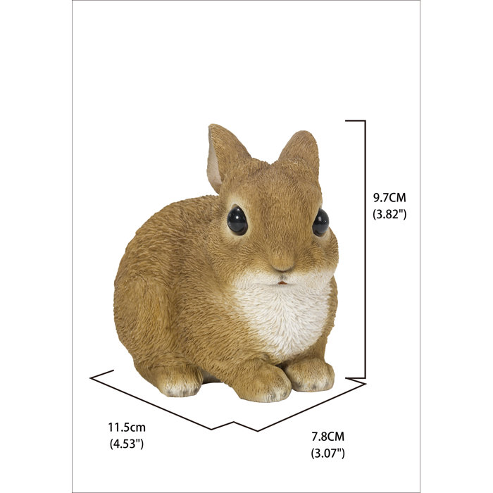 Hi-Line Gift Ltd. Sitting Rabbit Statue & Reviews | Wayfair