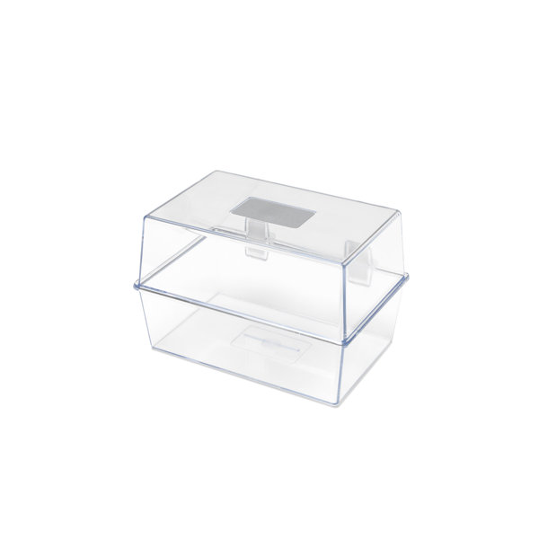17 Stories 5x 3 In Card Index Box Crystal| Wayfair.co.uk