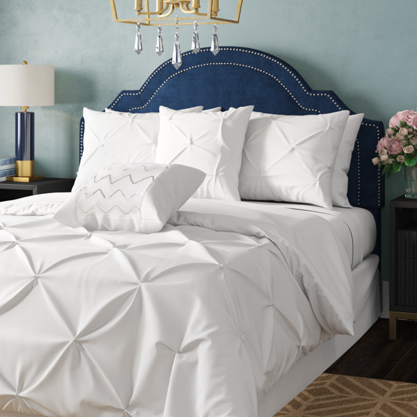 Pin-tuck-comforters | Wayfair