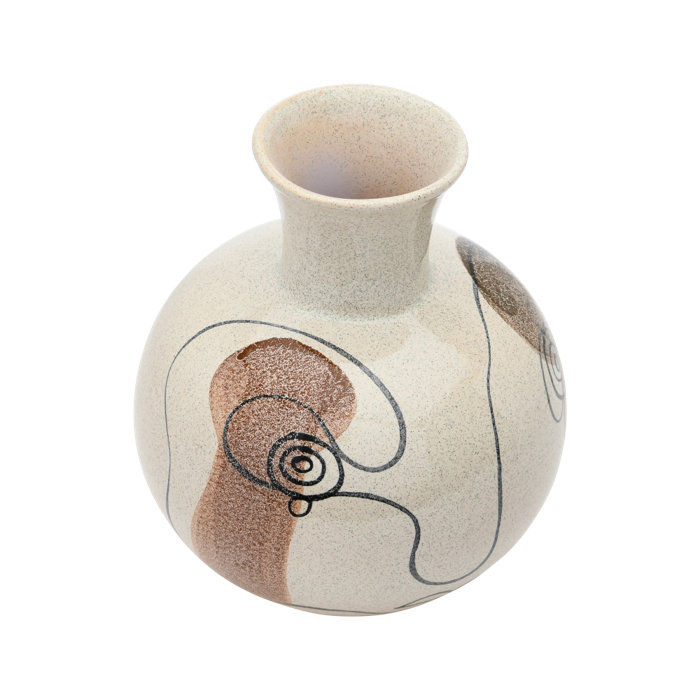 Wrought Studio Earlham Stoneware Table Vase | Wayfair