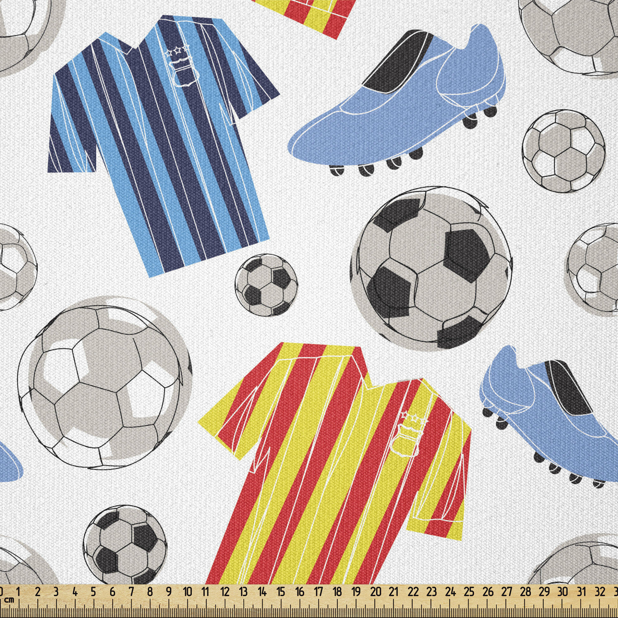 East Urban Home Soccer Fabric By The Yard, Sports Clothes Professional ...