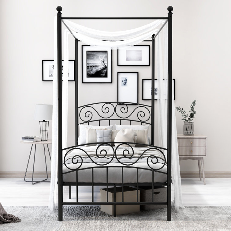 Red Barrel Studio® Jasalyn Metal Bed & Reviews | Wayfair