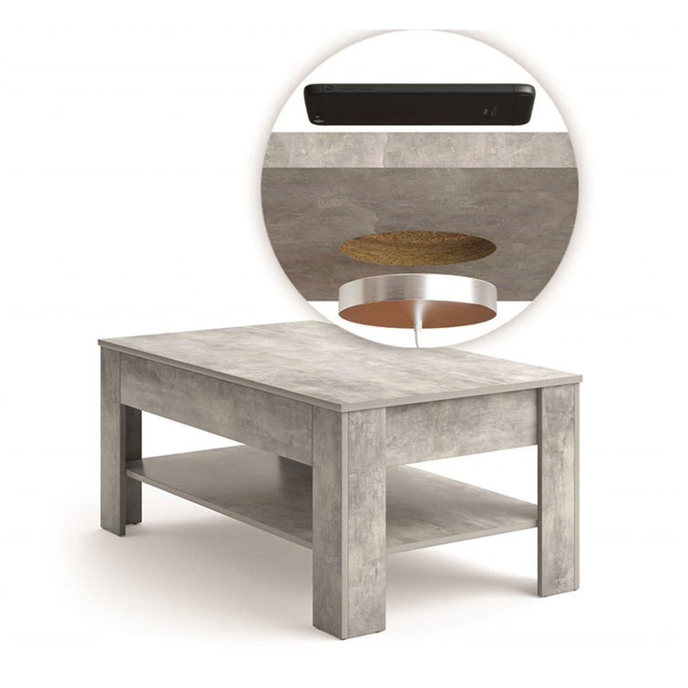 Ebern Designs Elisabelle Coffee Table with Storage | Wayfair.co.uk