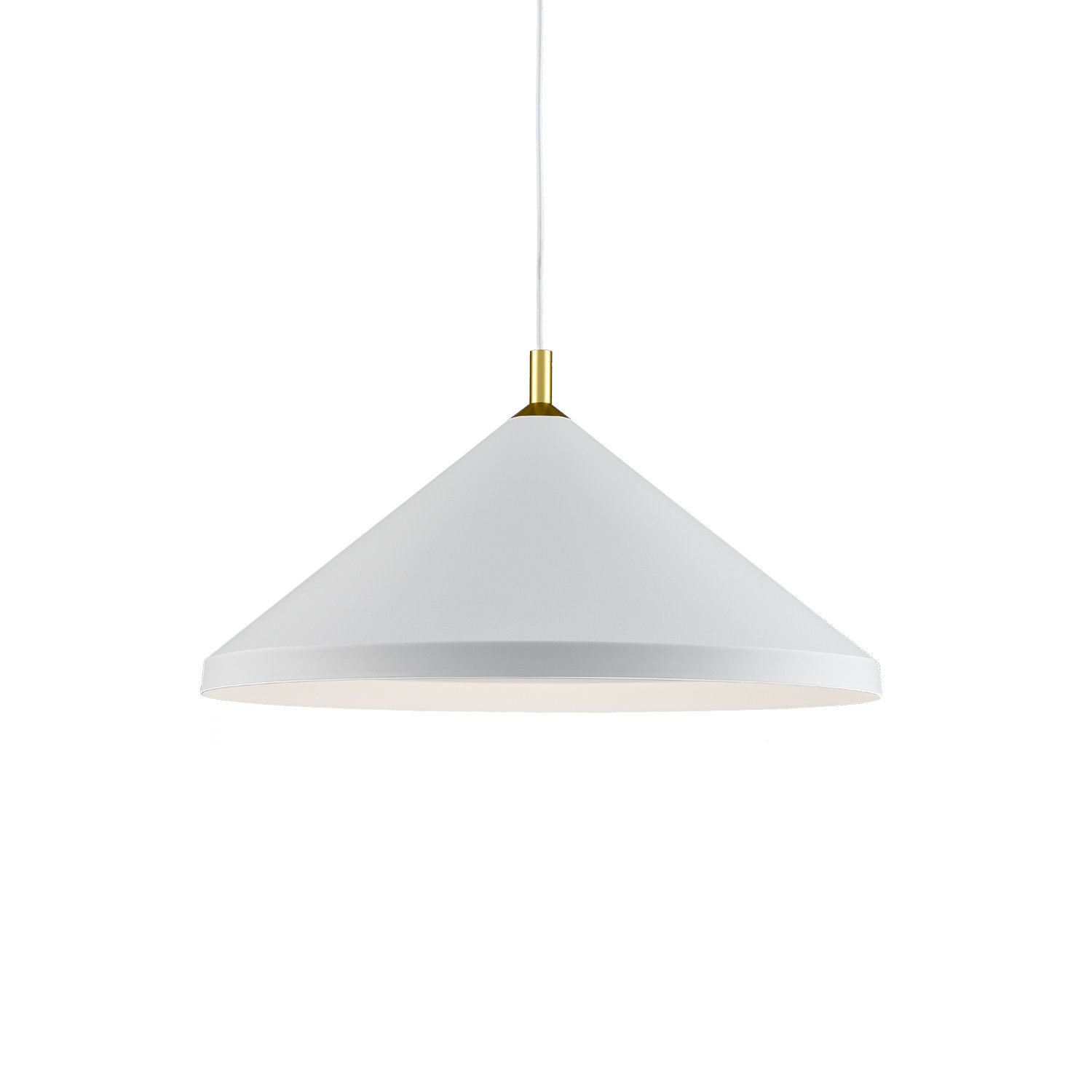 Kuzco Lighting 1 - Light Single Cone Pendant | Wayfair