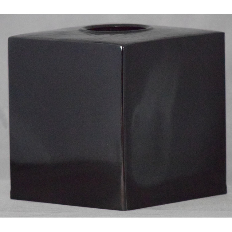 Charlton Home® Grunwald Modern Hammered Tissue Box Cover & Reviews ...