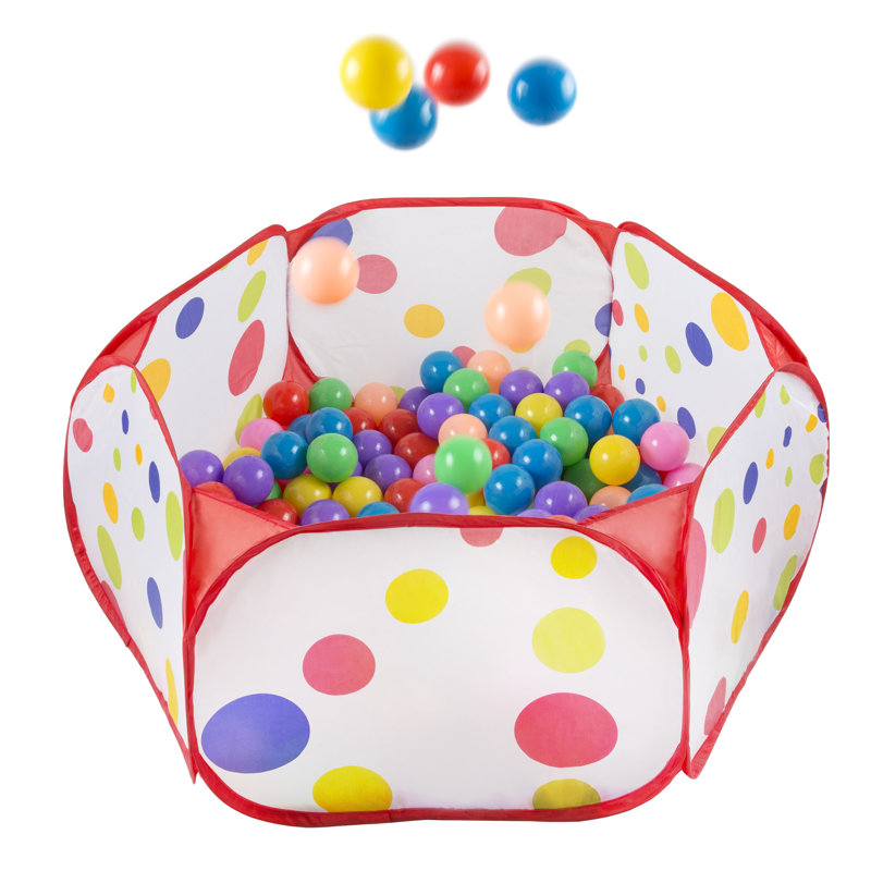 Hey! Play! Ball Pit Pop-Up Play Tent with Carrying Bag & Reviews | Wayfair