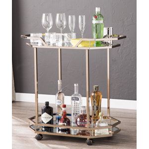 Mercer41 Howe Bar Cart & Reviews | Wayfair