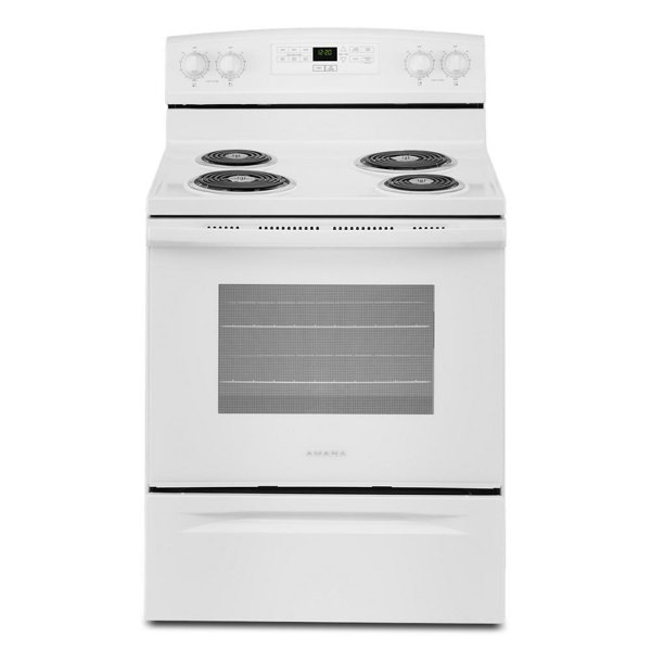 Amana ACR4303MFW 30-Inch Amana(R) Electric Range With Bake Assist Temps ...