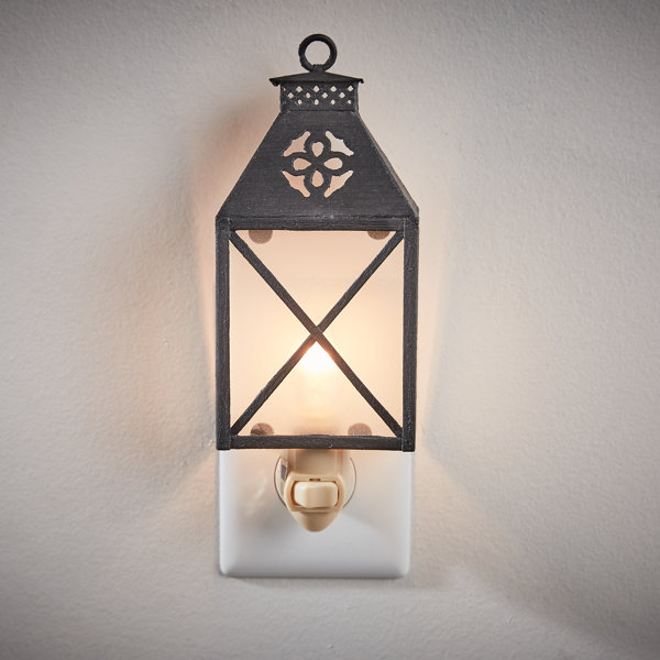 ParkDesignsSplitP Lantern Night Light | Wayfair