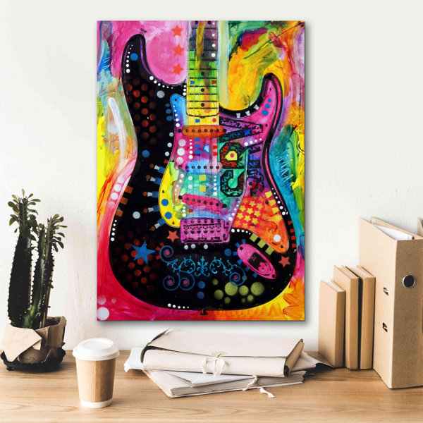 Winston Porter Epic Graffiti 'Lenny Strat' By Dean Russo, Giclee Lenny ...