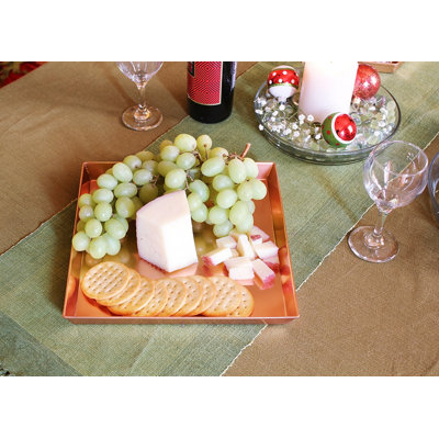 Ivy Bronx Metal Tray & Reviews | Wayfair