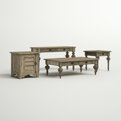 Three Posts™ Clintwood 4 - Piece Living Room Table Set & Reviews | Wayfair