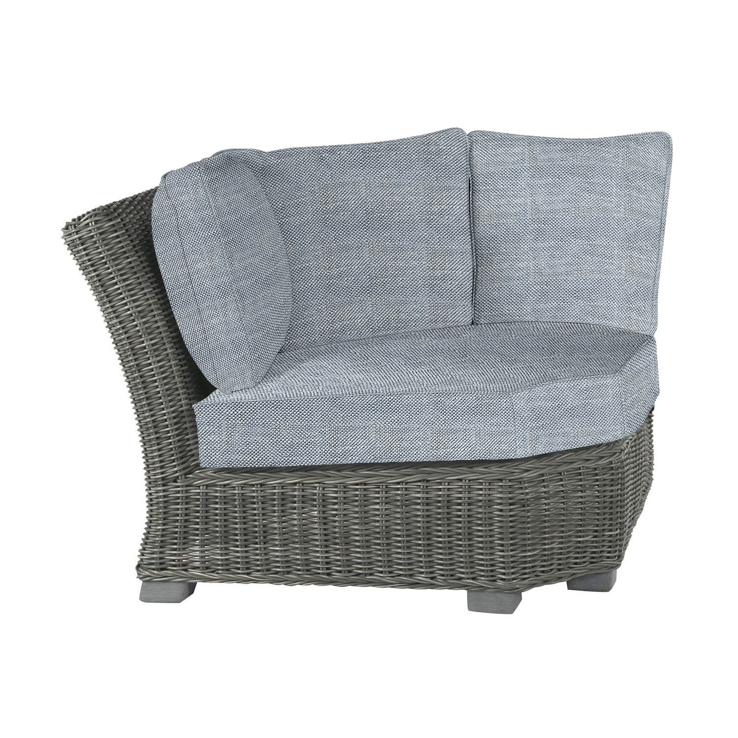 Summer Classics Rustic Woven Sectional Corner | Wayfair