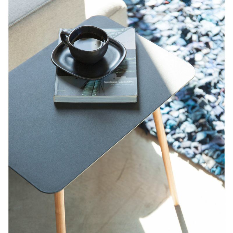 Yamazaki Home Modern Rectangular Side Table For Living Room Or Small ...