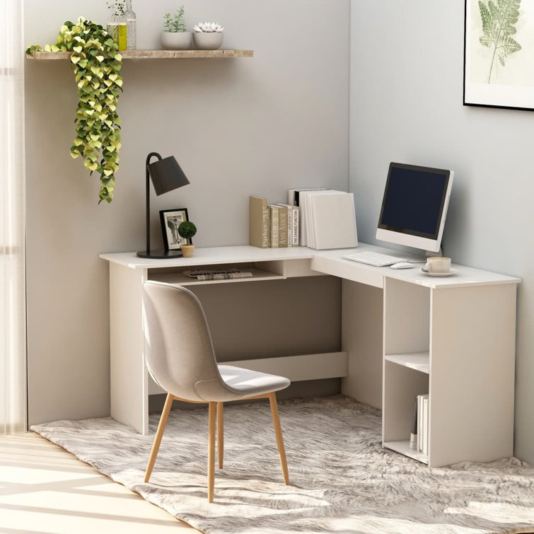 Ebern Designs Corliss Chipboard L-Shaped Computer Desk | Wayfair.co.uk
