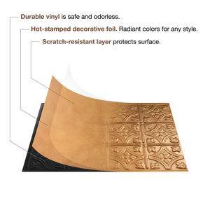 Fasade FASÄDE Traditional Style/Pattern 1 Decorative Vinyl 18in x 24in ...