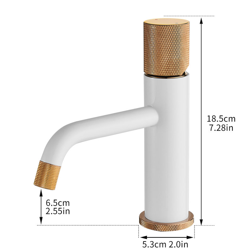 FLG Single Hole Faucet Bathroom Faucet & Reviews | Wayfair