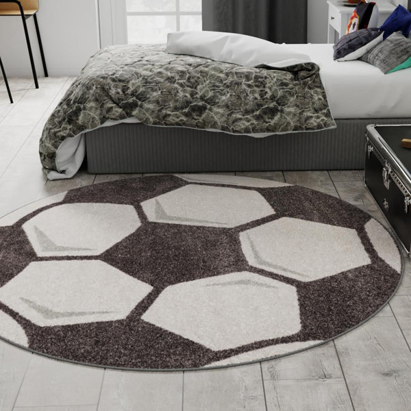 Unique Loom Whimsy Kids Soccer Ball Rug & Reviews | Wayfair