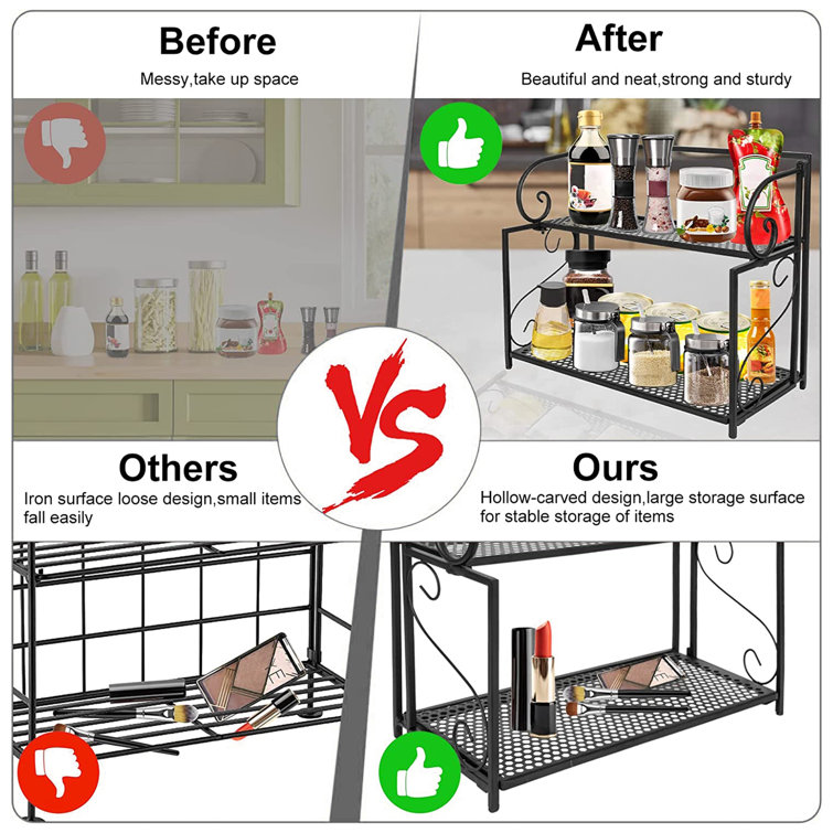Rosalind Wheeler Foldable Cabinet Seasoning Organization | Wayfair.co.uk